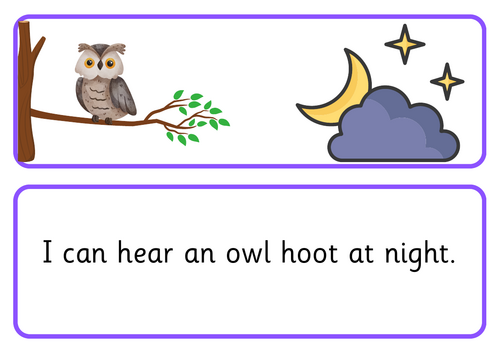 Phase 3 Picture and Sentence Matching Activity – Fun with Phonics ...