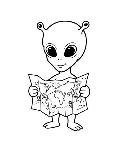 Space Coloring Pages – 10 Fun and Easy Printable Worksheets for Kids ...