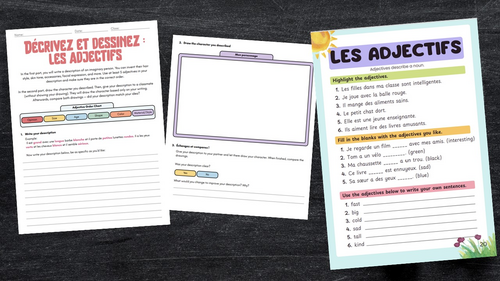 French: Moi et ma famille - Activity booklet | Teaching Resources