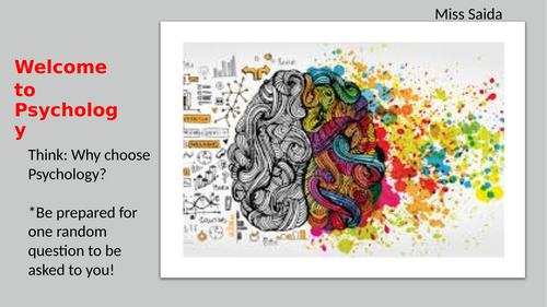 *NEW SPEC* IBDP Psychology Introduction | Teaching Resources