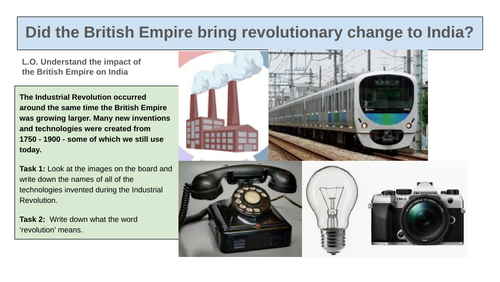 The British Empire in India - KS3 History Lesson | Teaching Resources