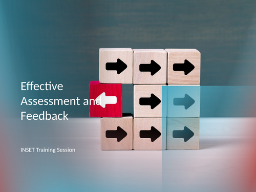 INSET Training: Effective Assessment and Feedback – Practical ...