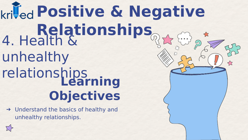 Healthy vs Unhealthy Relationships – Year 7 PSHE Lesson | Teaching ...