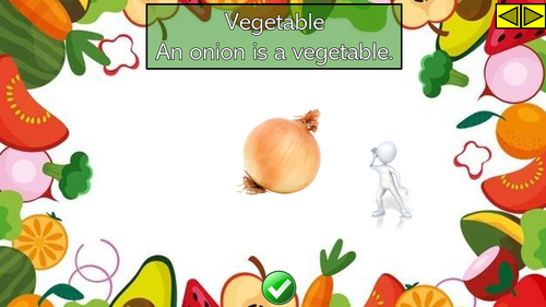 Beginner ESL: Food Unit 3 - Fruit and Vegetable Review | Teaching Resources