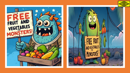 Beginner ESL: Food Unit 3 - Fruit and Vegetable Review | Teaching Resources