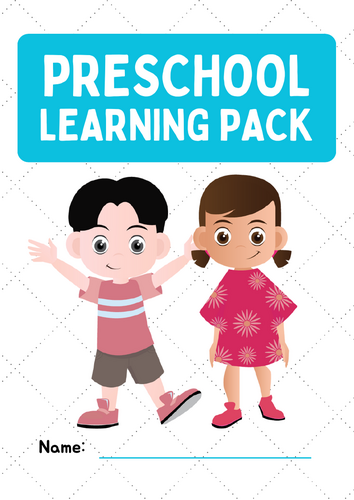 Back to School Preschool Learning Pack Fun, Colorful Worksheets for ...