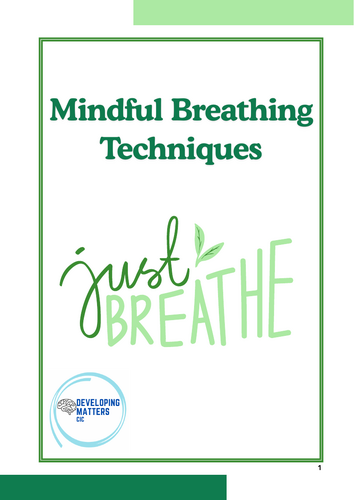 Mindful Breathing Techniques – KS1/2 PSHE | Teaching Resources