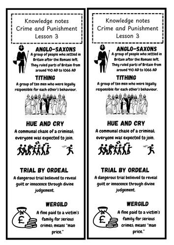 Crime and Punishment in Anglo-Saxon Times – Lesson 3 (KS2 History ...