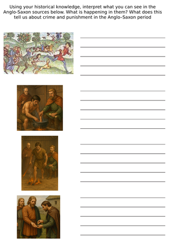 Crime and Punishment in Anglo-Saxon Times – Lesson 3 (KS2 History ...