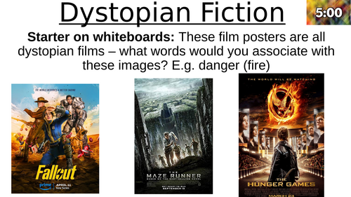 KS3 Introduction to Dystopian Fiction | Teaching Resources
