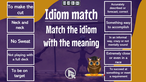 Advanced ESL: Sports Idioms Part 6 | Teaching Resources