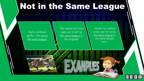 Advanced ESL: Sports Idioms Part 8 | Teaching Resources