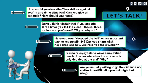 Advanced ESL: Sports Idioms Part 10 | Teaching Resources