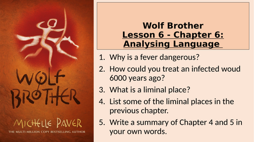 Wolf Brother KS3 SOW | Teaching Resources