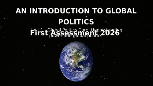 An Introduction to IB DP Global Politics First Assessment 2026 ...