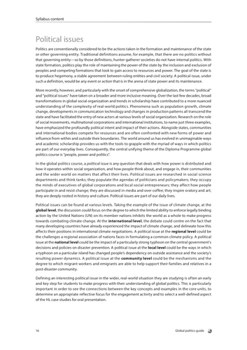 An introduction to Global Politics worksheet and answers (First ...