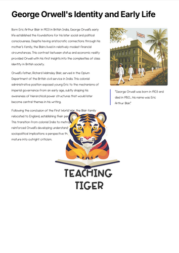 George Orwell: The Man Behind Animal Farm – GCSE English Literature ...