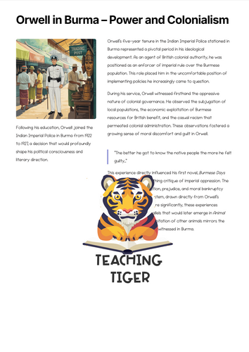 George Orwell: The Man Behind Animal Farm – GCSE English Literature ...