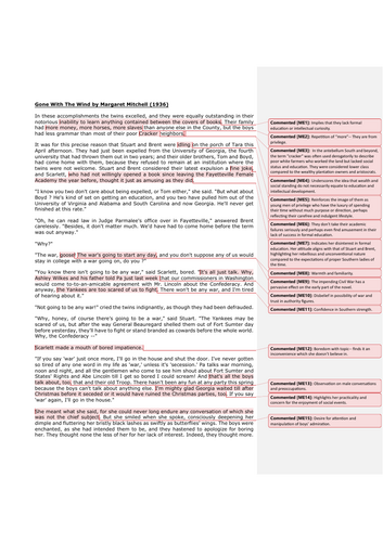 OCR A Level English Lit Unseen American Extracts – Complete Scheme of ...