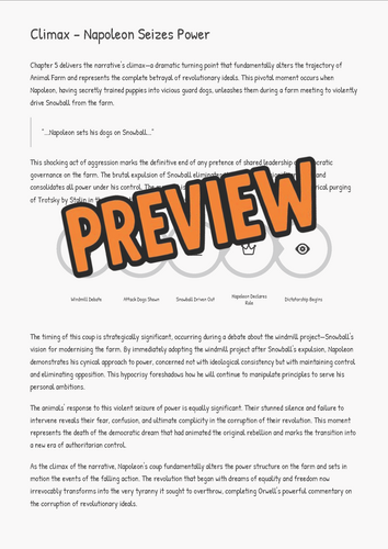 Animal Farm Structure and Political Commentary – GCSE English ...