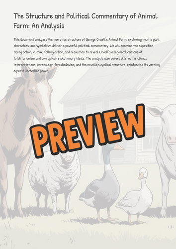Animal Farm Structure and Political Commentary – GCSE English ...