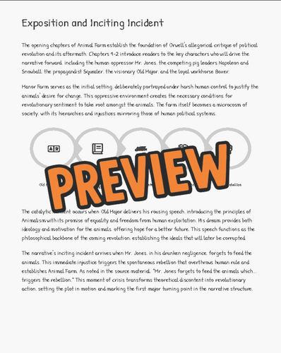 Animal Farm Structure and Political Commentary – GCSE English ...