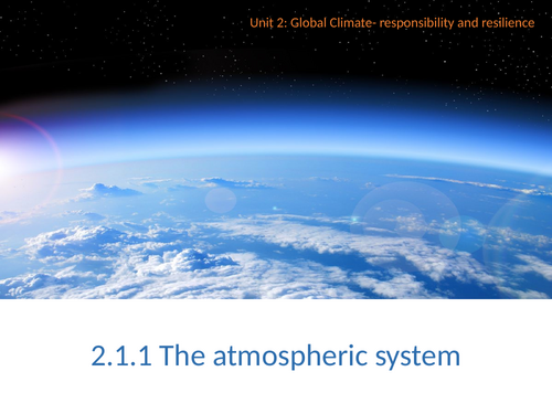 Geography IB DP Unit 2.1 Causes of Global Climate change | Teaching ...