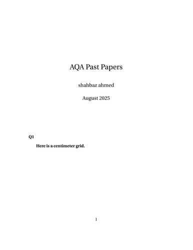 AQA Exam Mastery: Original & Advanced Past Paper Solutions for ...