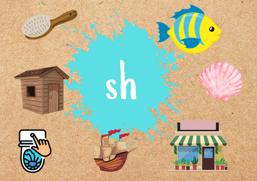 Phonics What can you see? (th sh ch ng ck) | Teaching Resources