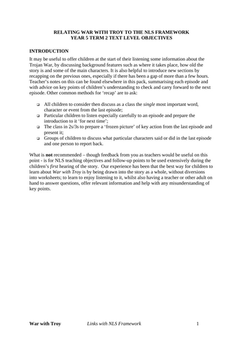 Back to School Autumn Year 5 Literacy Planning Instructional text ...