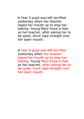 Back to School Autumn Year 5 Literacy Planning Instructional text ...