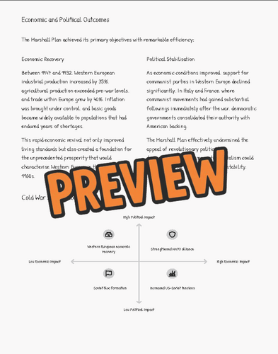 GCSE History Revision: The Truman Doctrine & Marshall Plan Explained ...