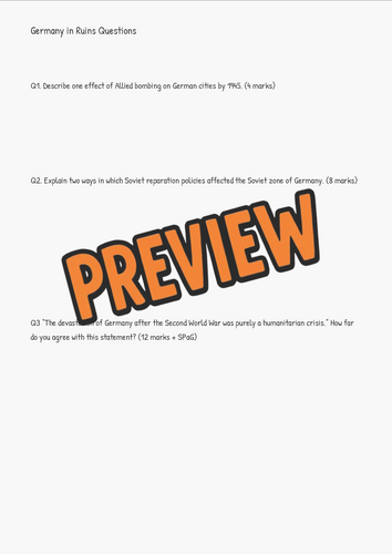 GCSE History Revision: The Berlin Blockade 1948–49 Explained with Exam ...