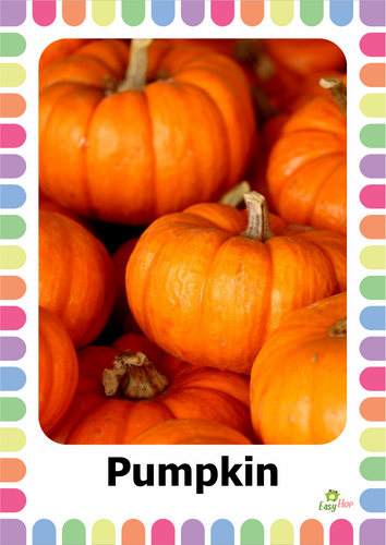 Halloween Vocabulary Flashcards with Real Photos for Preschool and ...