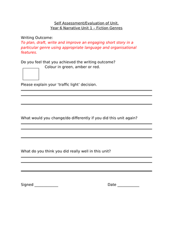 Back to School Autumn Literacy Year 6 Fiction Genre Planning | Teaching ...