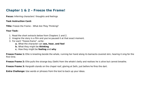 Orphans of the Tide Yr 6 Guided Reading | Teaching Resources