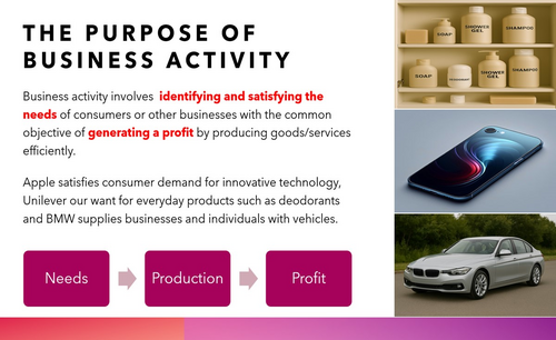 CAIE (9609) Business - Year 12 Business and Its Environment PowerPoint ...