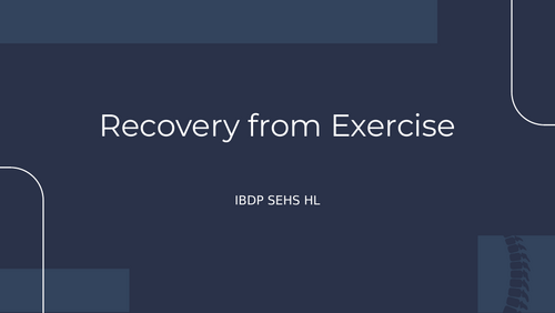 Sport Science: IBDP SEHS A2 - Response Complete SL and HL PPTs ...