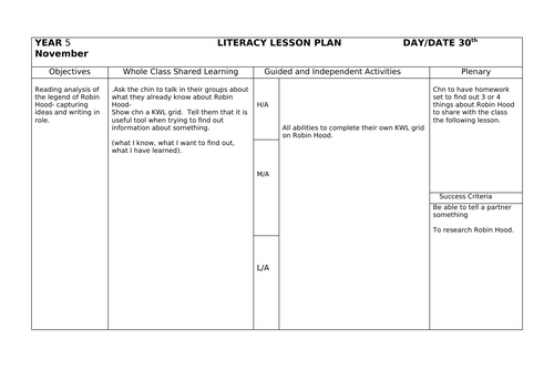Back to School Autumn Term Year 5 Literacy and Maths Planning ...
