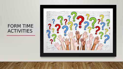 Form Time Activities – Engaging Tutor Time Ideas & Routines for ...