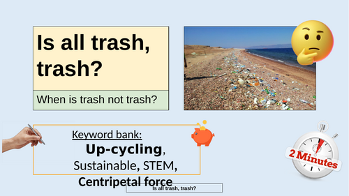 STEM Challenge Centripetal Force and Upcycling Design and Make ...