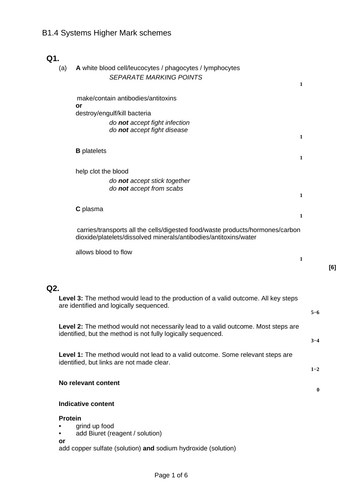 KS4 Year 9 - Systems - End of Topic Test and Dirt Extension | Teaching ...