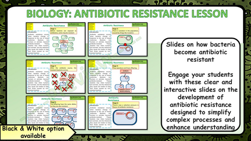 KS4 Biology (Science) Antibiotic Resistance Lesson & Activities ...