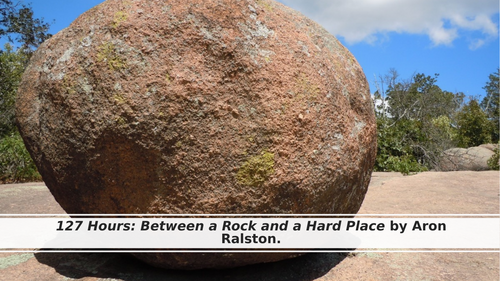 127 HOURS: BETWEEN A ROCK AND A HARD PLACE - IGCSE - EDEXCEL | Teaching ...