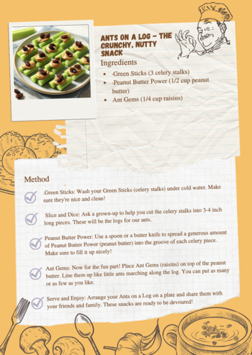 Kids fun cooking recipe activities for KS2 and over | Teaching Resources