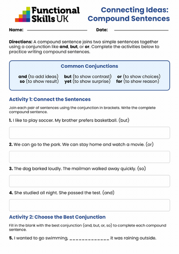 Functional Skills English - Bundle 5 | Teaching Resources