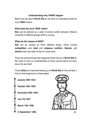 Worksheets from World War 2 Workbook by Rebecca Soyannwo and Ration ...