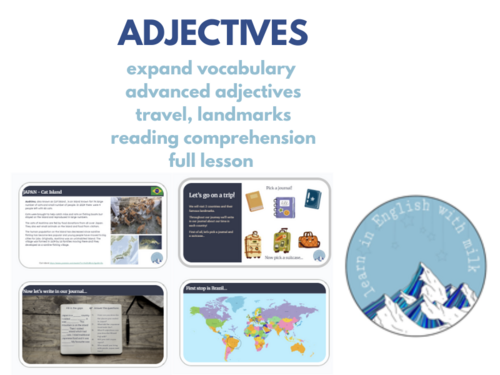 Adjectives and travel ESL | Teaching Resources