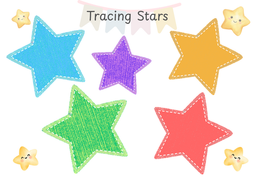 Tracing Stars EYFS/SEND Fine Motor Activity | Teaching Resources