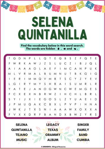 FREE Selena Quintanilla NO-PREP READING & WRITING ACTIVITIES | Women's ...